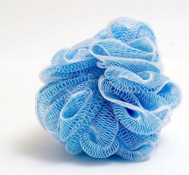 A New Shower Puff Scrubs Rough | itsawonderfilledlife