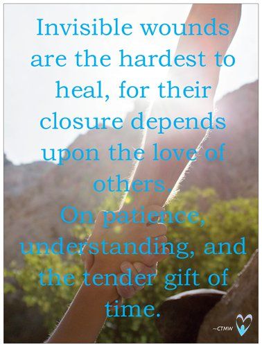 Invisible Wounds | itsawonderfilledlife