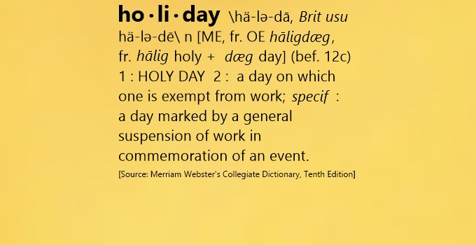 Holidays=Holy Days | itsawonderfilledlife